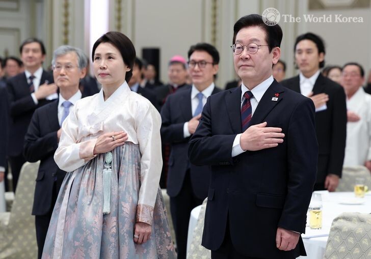 Lee Jae-myung Calls for National Unity at 2026 New Year’s Reception
