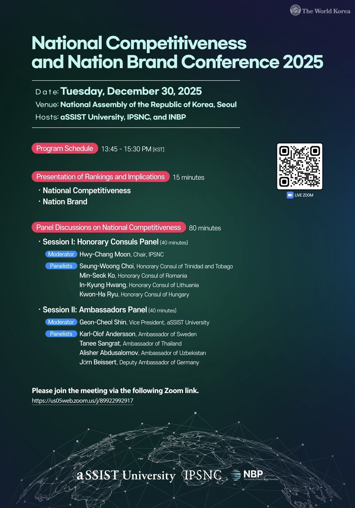 Global Competitiveness Rankings for 62 Countries Unveiled at 2025 ...